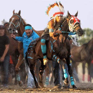 Relay Race – Horse Nations Indian Relay